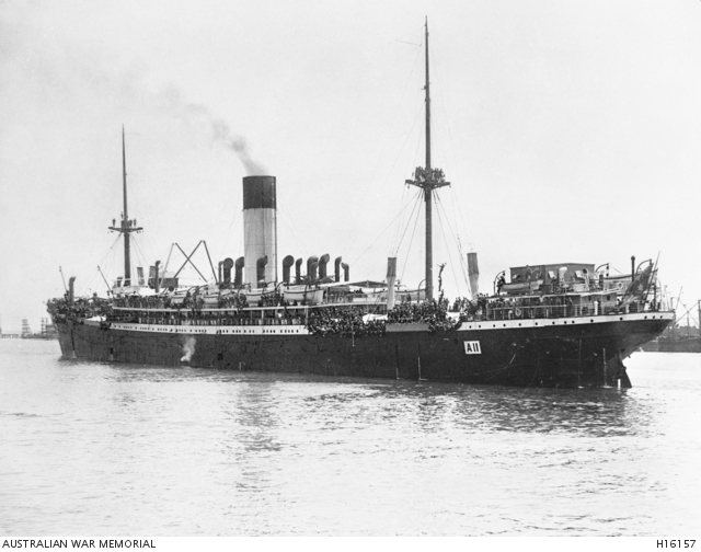 Troop Ships – Following the Twenty-Second