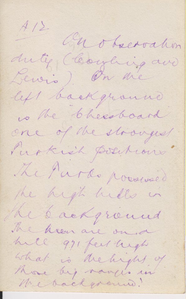 Observation Outpost description – Following the Twenty-Second